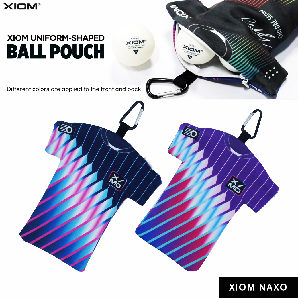 XIOM Ball Pouch 2 - Naxo - P243 : PingPongOnline.com, Table Tennis ...