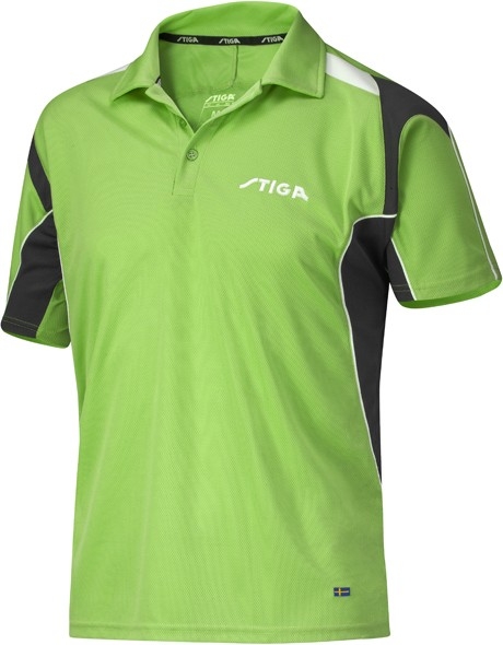 STIGA Sync Shirt Lime / Black - P850 : PingPongOnline.com, Table Tennis ...