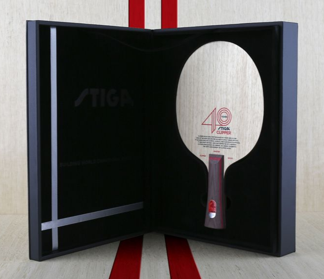 STIGA CLIPPER WOOD MASTER 40th ANNIVERSARY LIMITED EDITION - P7,650 ...