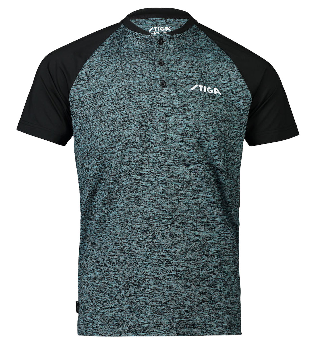 Stiga Team Shirt Green/Black - P1,170 : PingPongOnline.com, Table ...